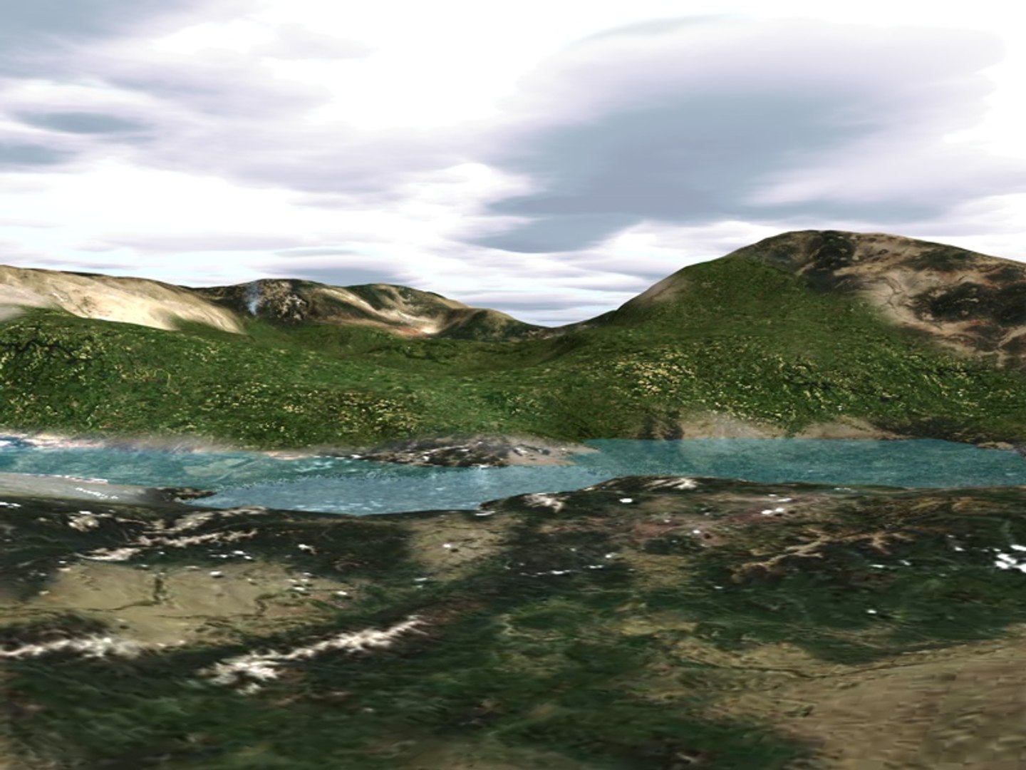 Terrain Landscape 3d C4d