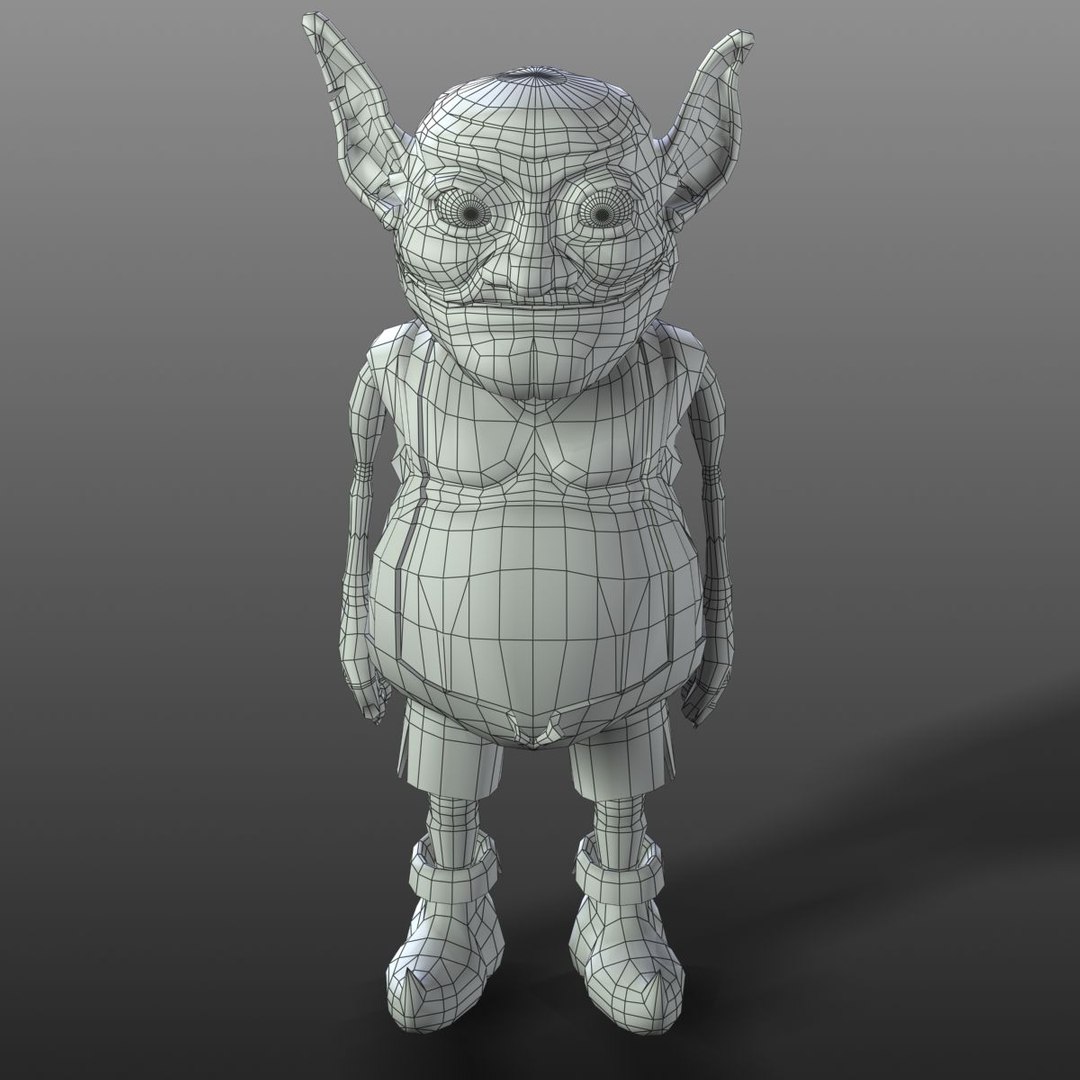 Goblin Character Phonemes 3d Max