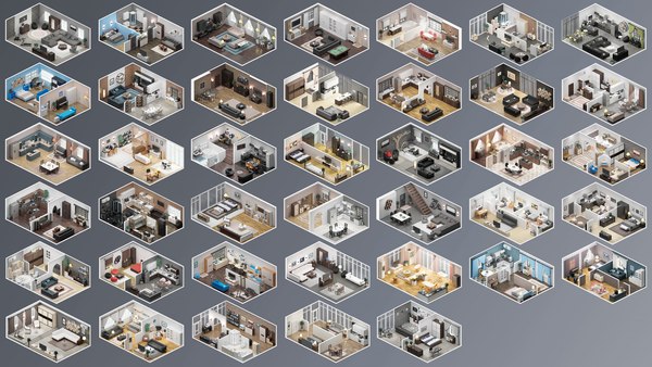 modelo 3d interiores 22 - TurboSquid 2011341