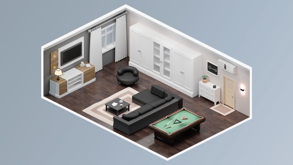 modelo 3d interiores 22 - TurboSquid 2011341