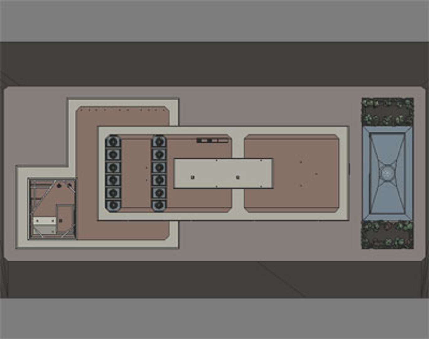 3ds Max Exxon Building