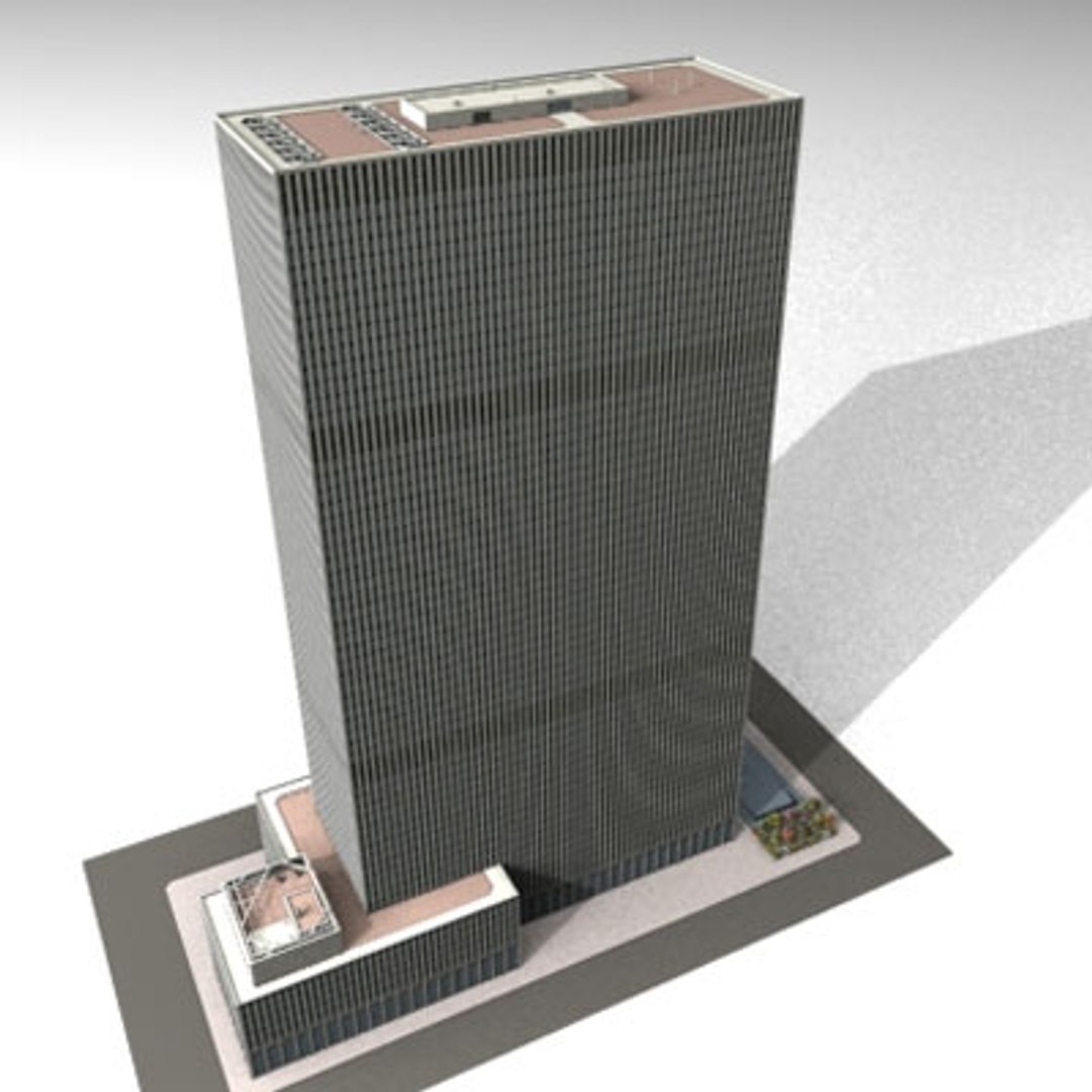 3ds Max Exxon Building