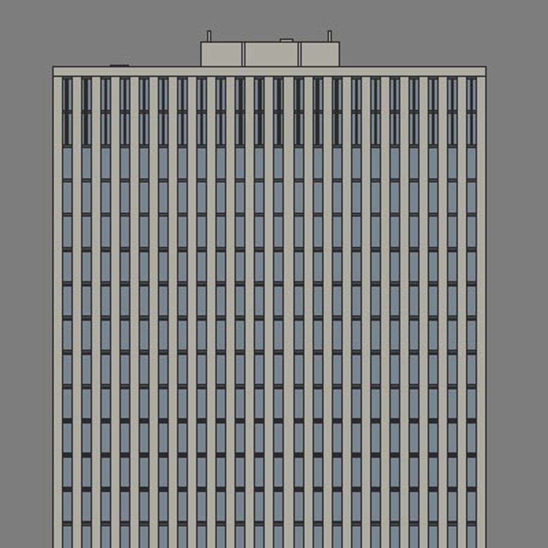 3ds Max Exxon Building