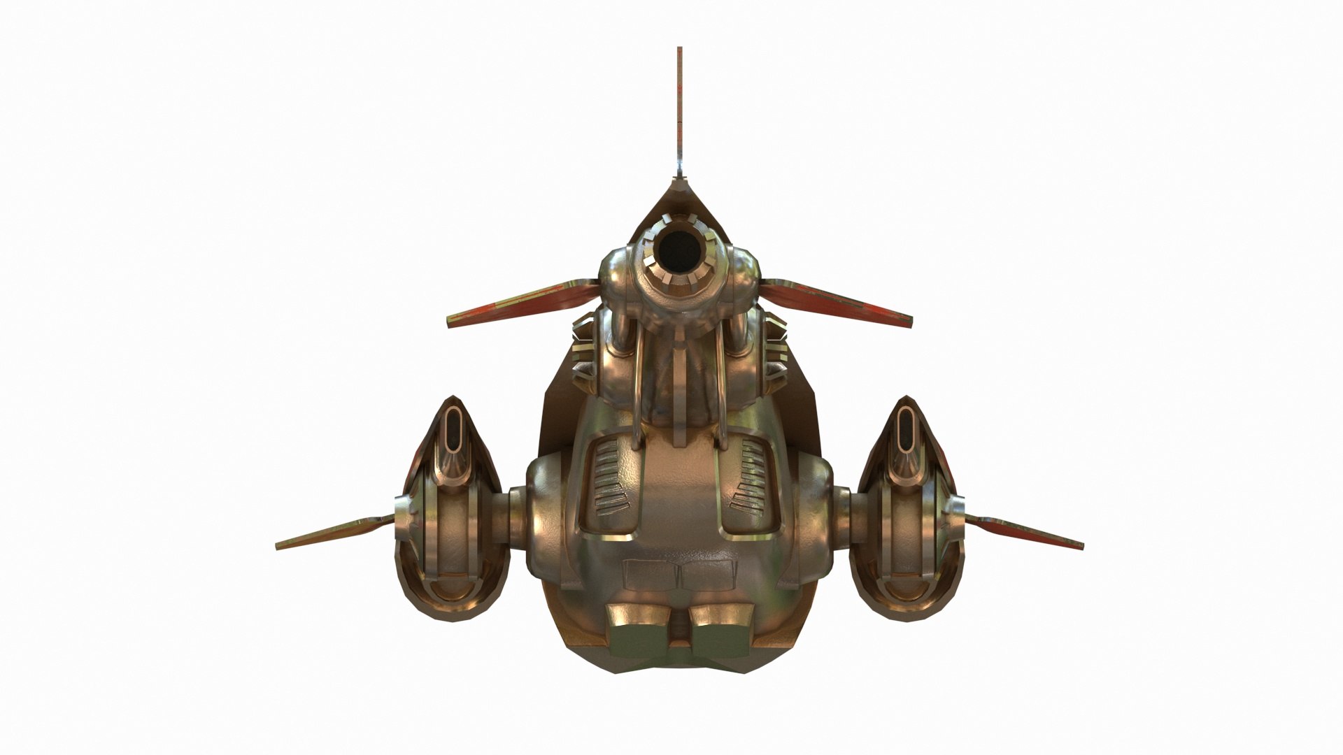 Small Spaceship 3D Model - TurboSquid 1624508