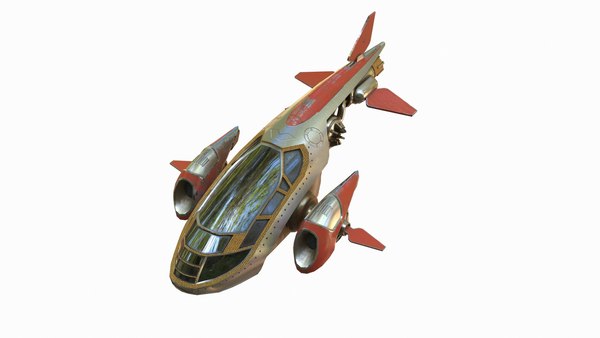 Small spaceship 3D model - TurboSquid 1624508