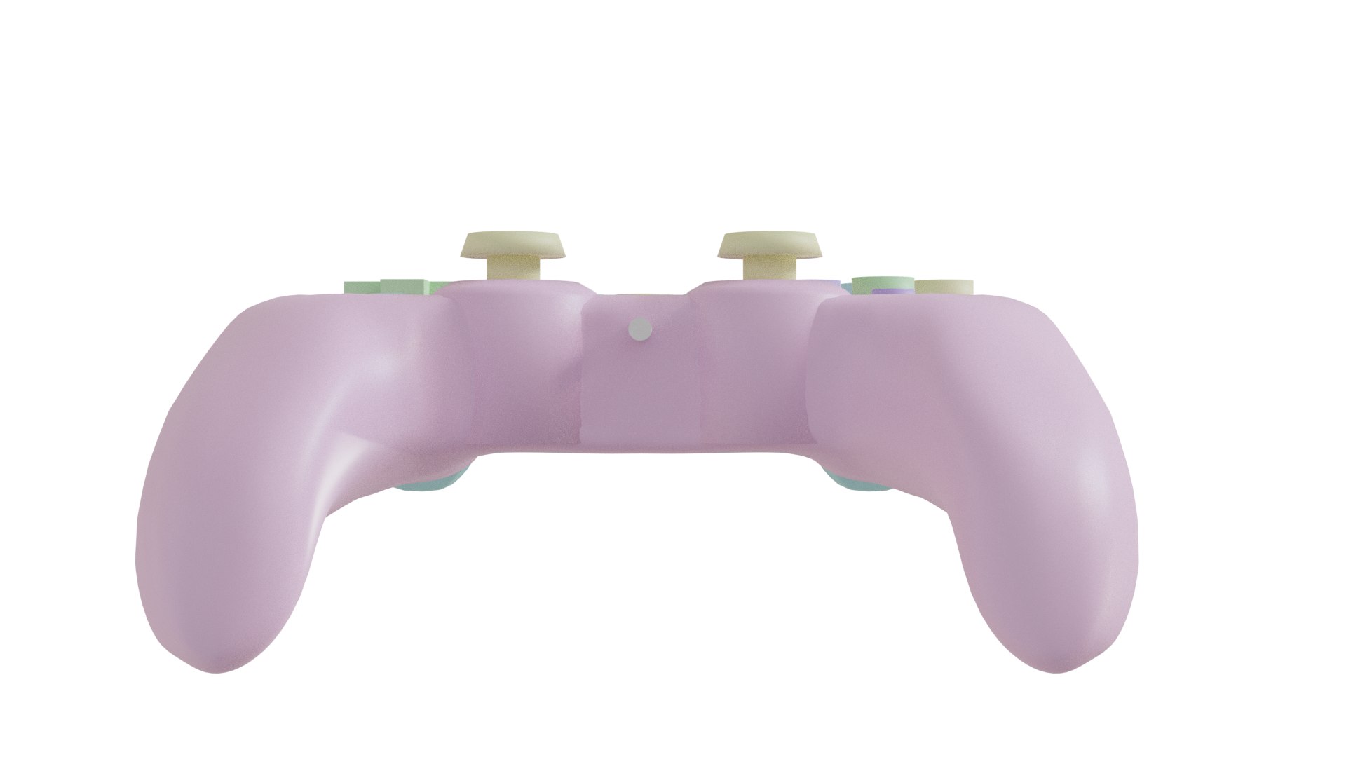 Pastel Video Game Controller 3D model - TurboSquid 1988695