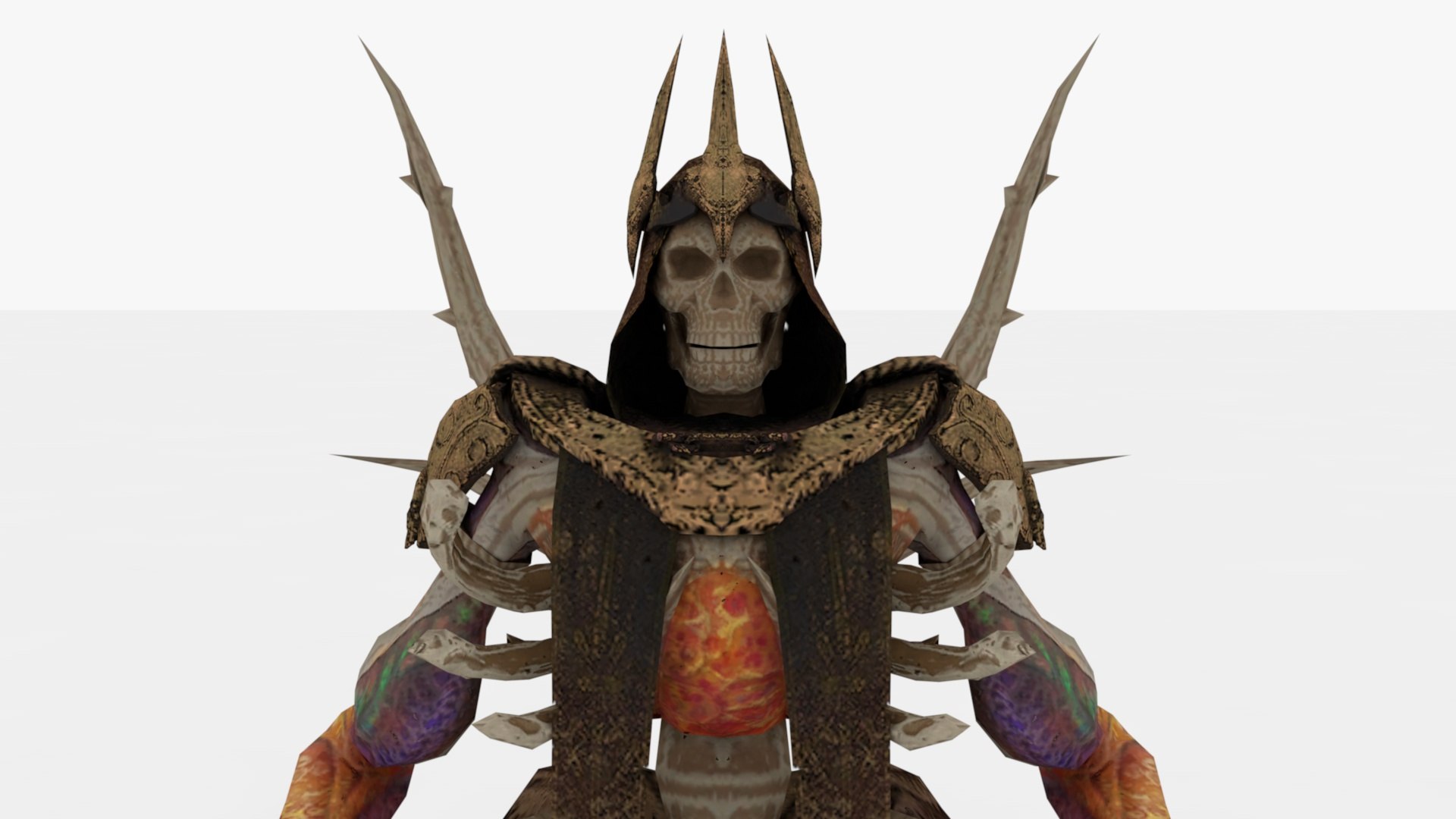 Wraith Rigged And Animated 3D Model - TurboSquid 2376409