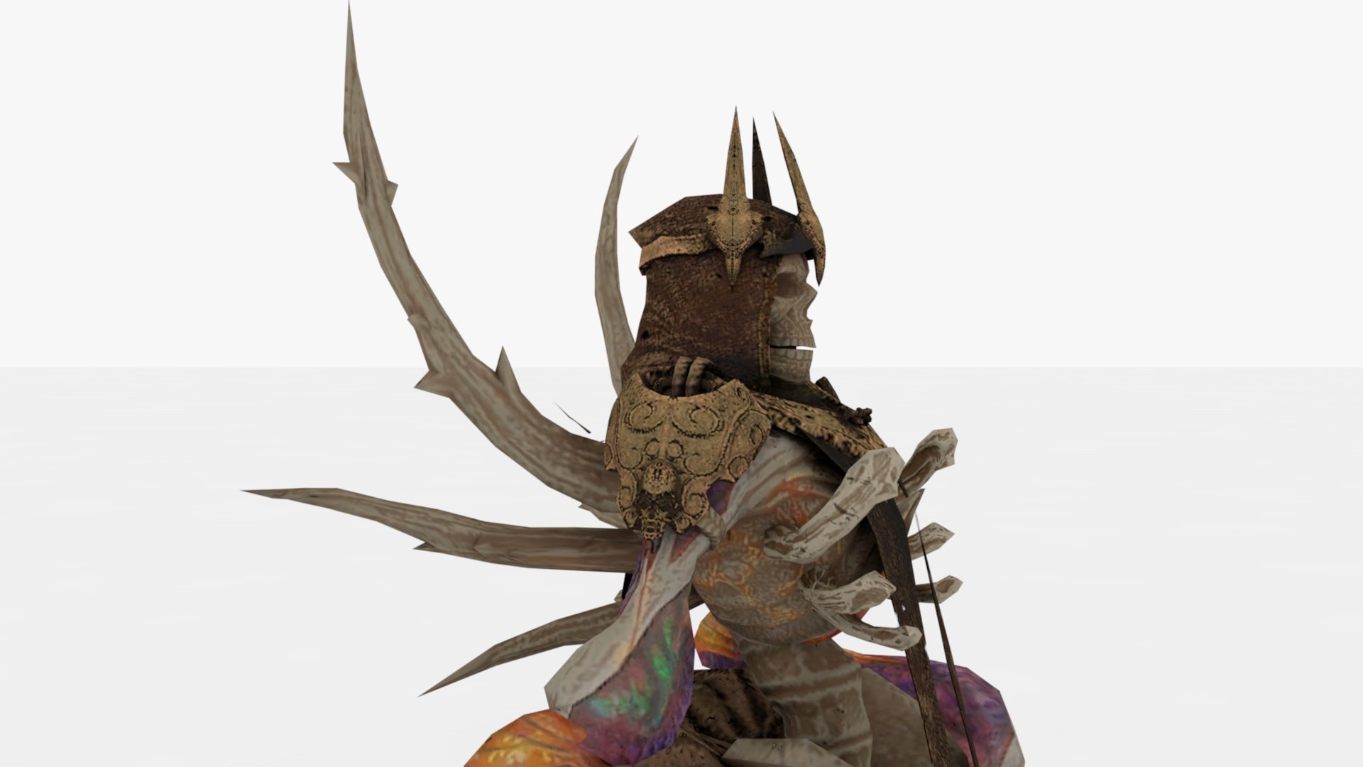 Wraith Rigged And Animated 3D Model - TurboSquid 2376409