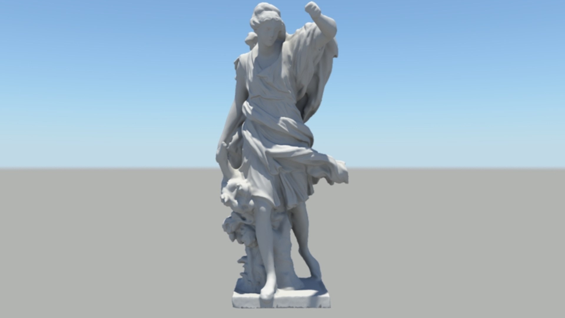 3d Roman Figure 04 Model