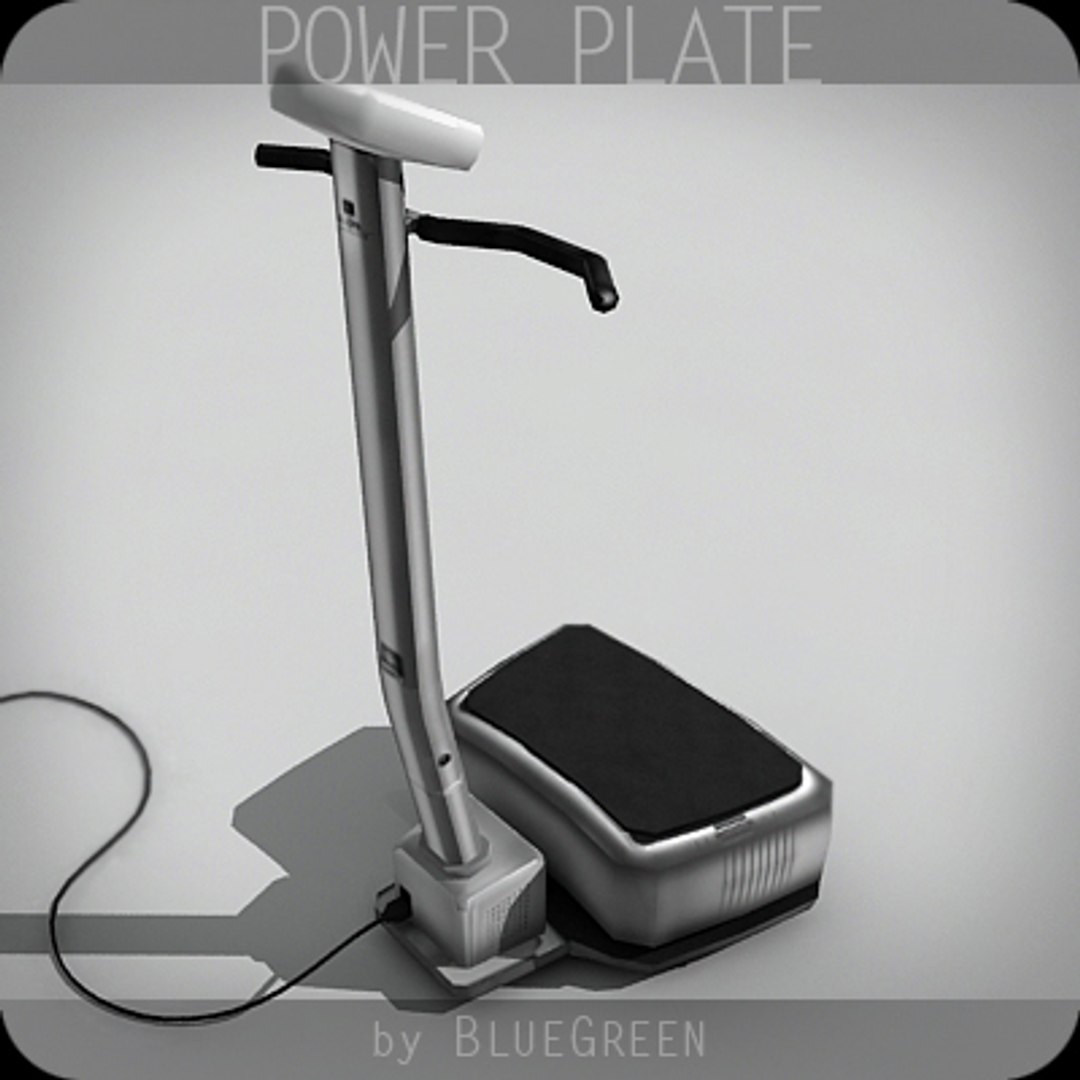 Power Plate 3d Model
