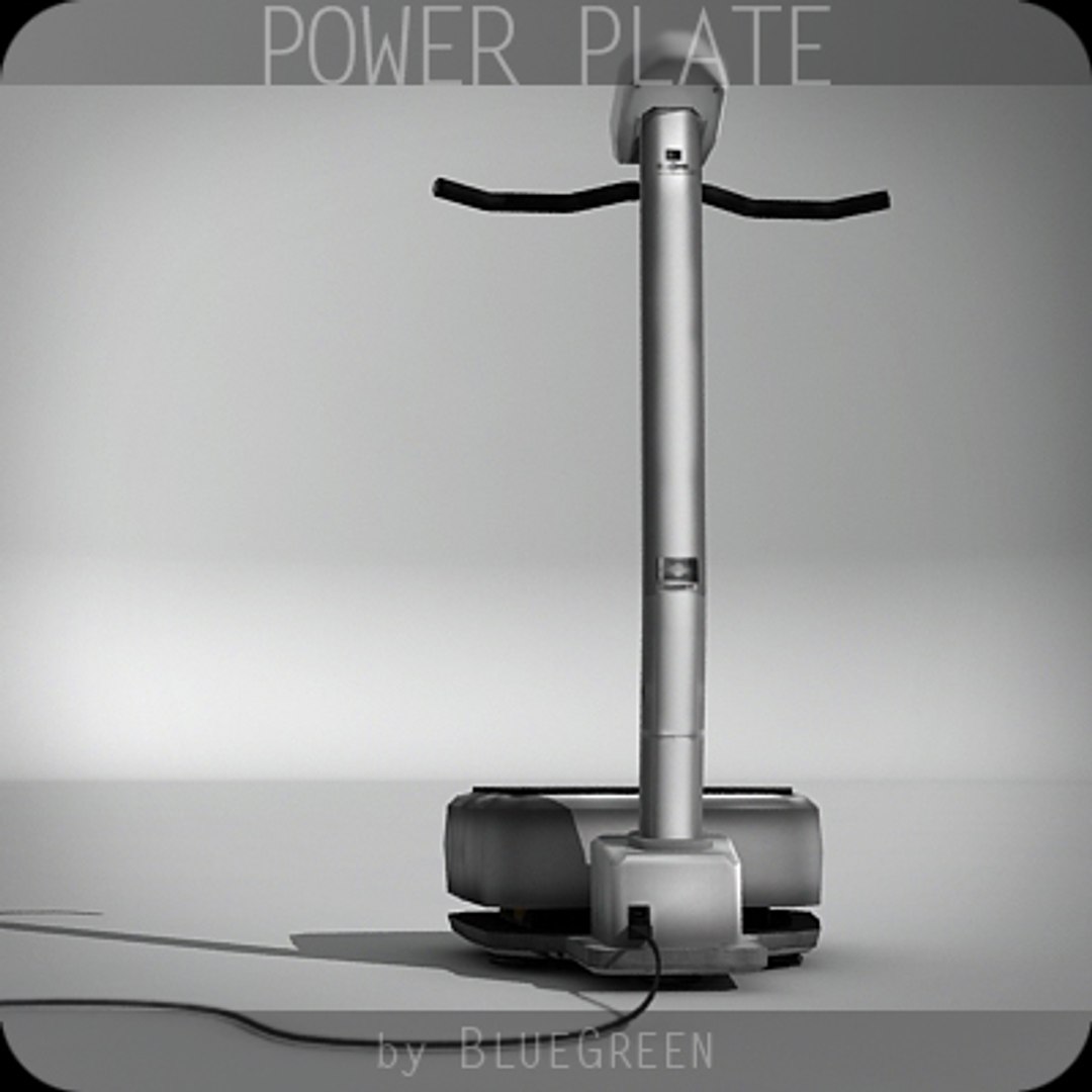 Power Plate 3d Model