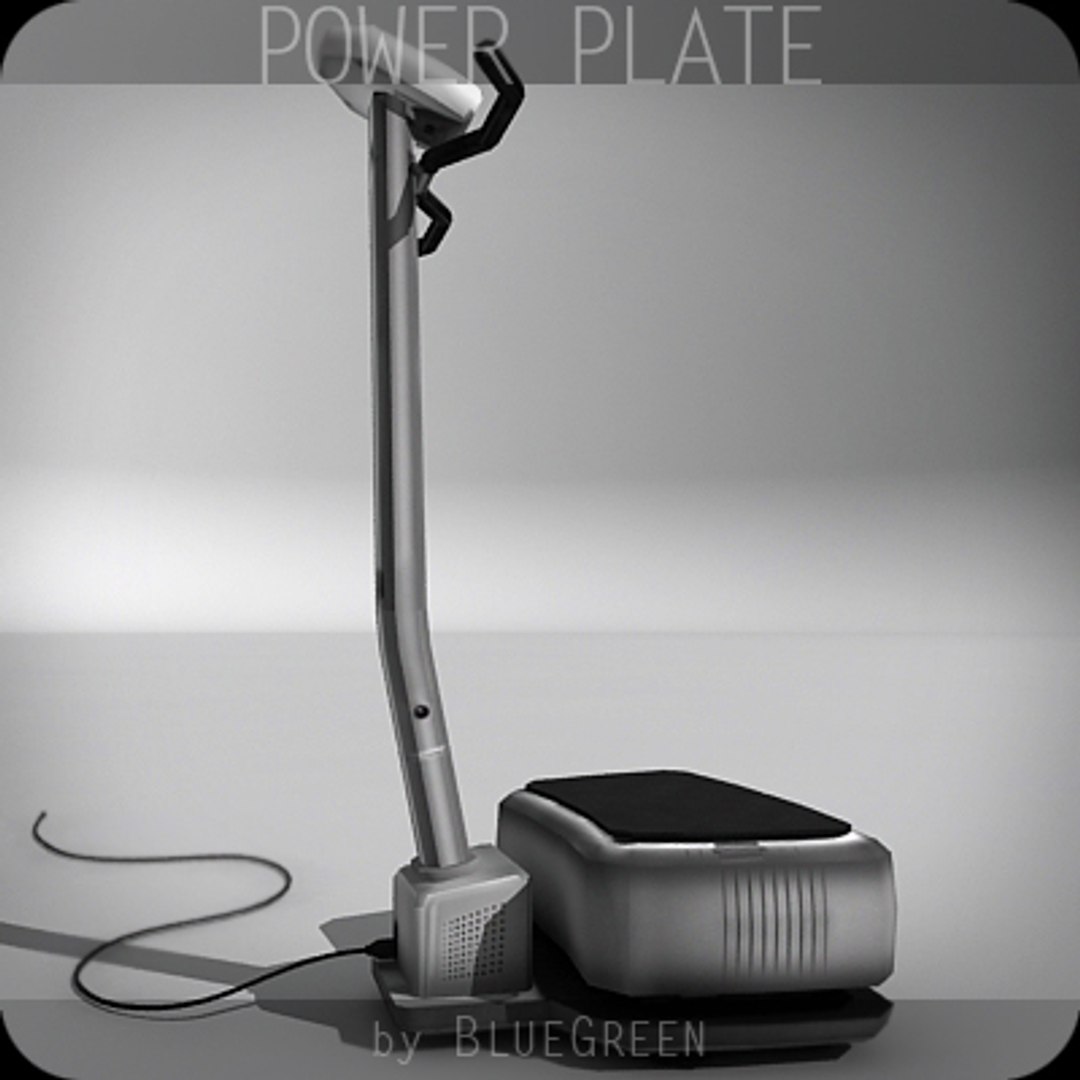 Power Plate 3d Model