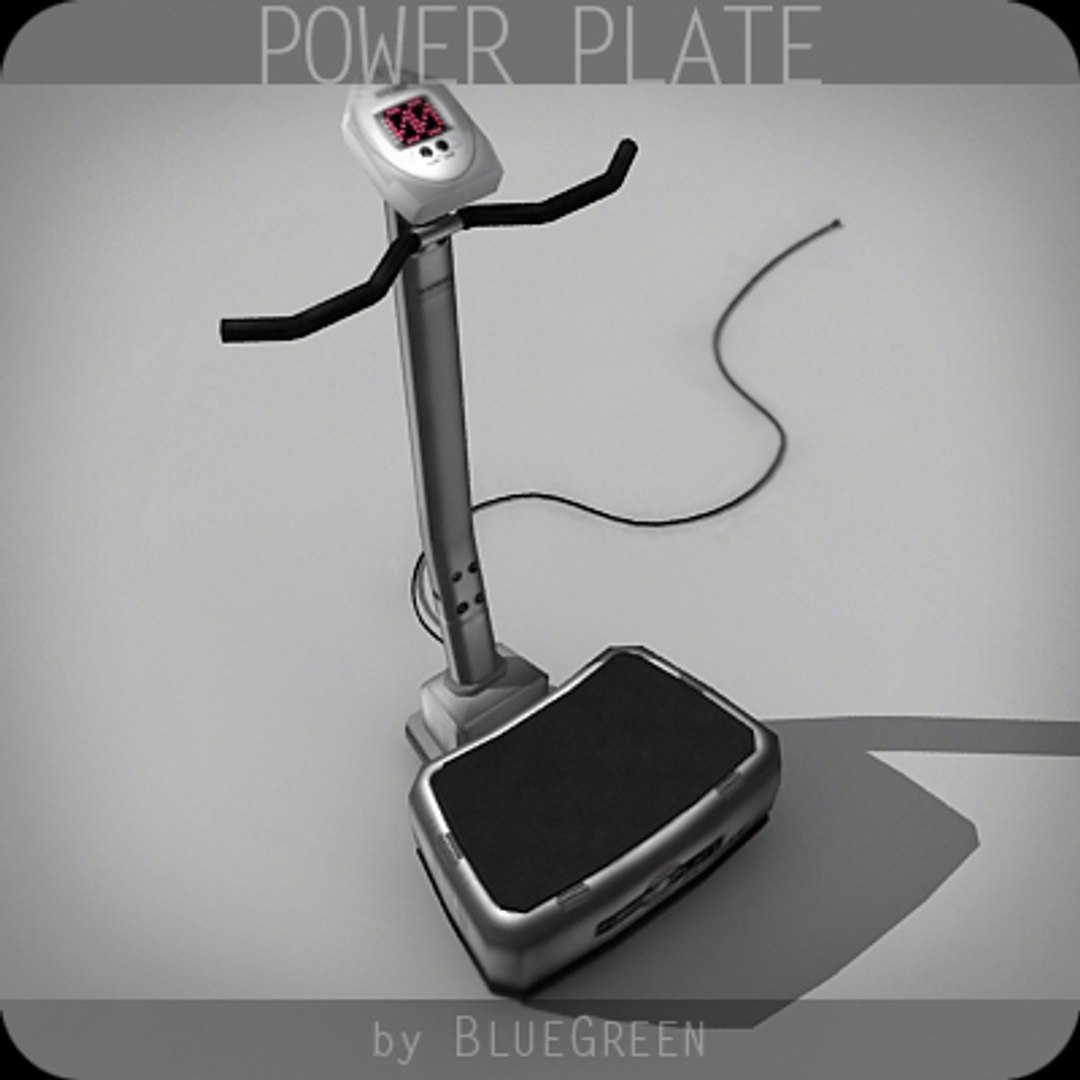 Power Plate 3d Model