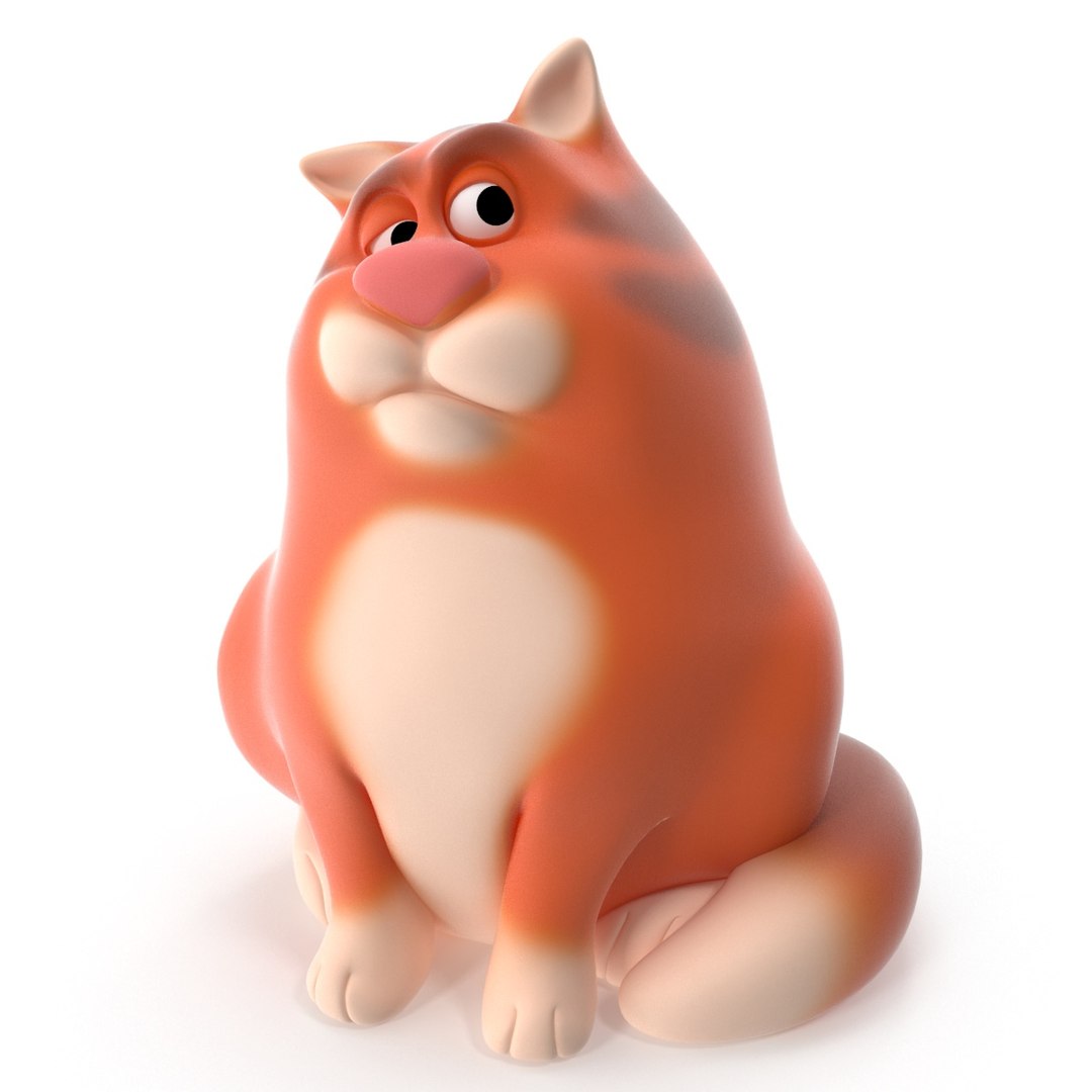 Fat Cat 3D - TurboSquid 1159177