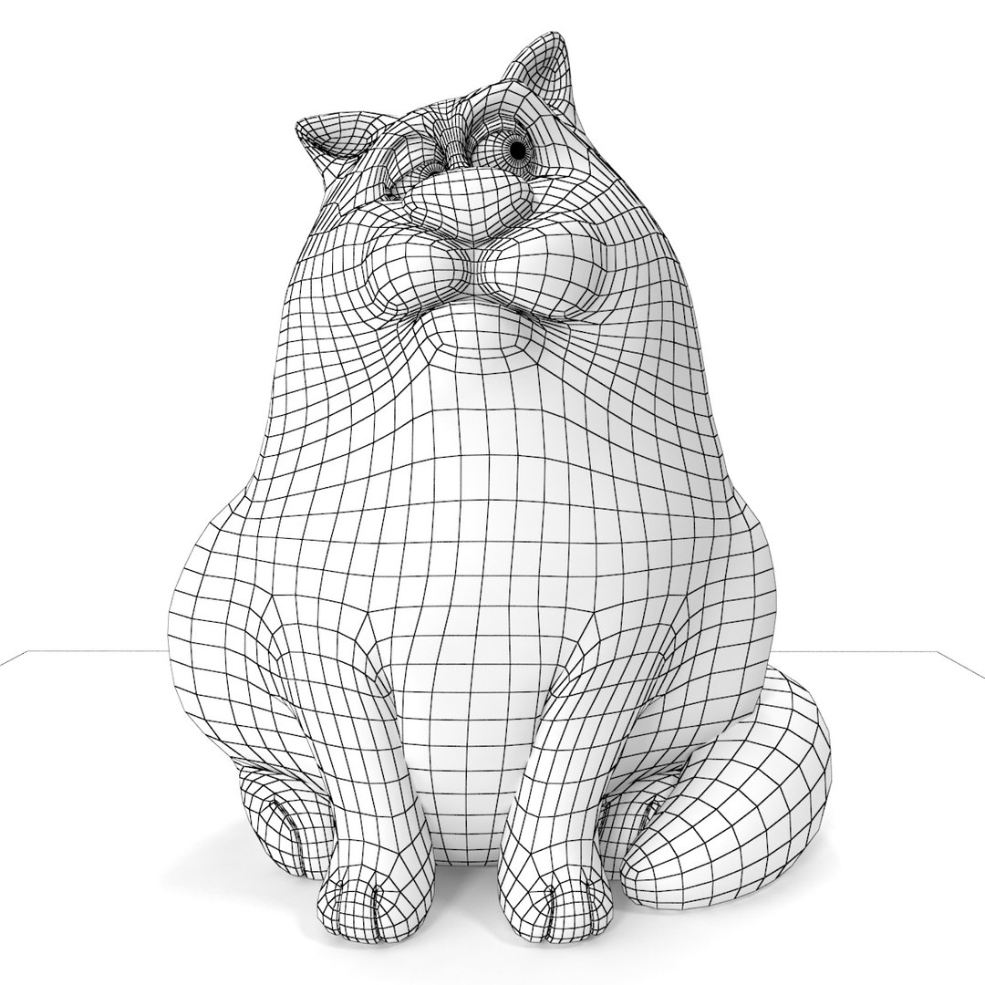 Fat Cat 3D - TurboSquid 1159177