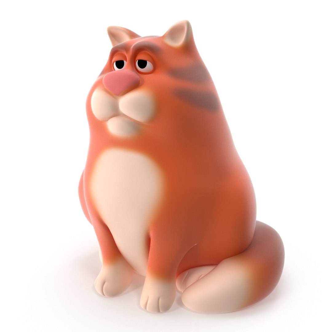 Fat Cat 3D - TurboSquid 1159177