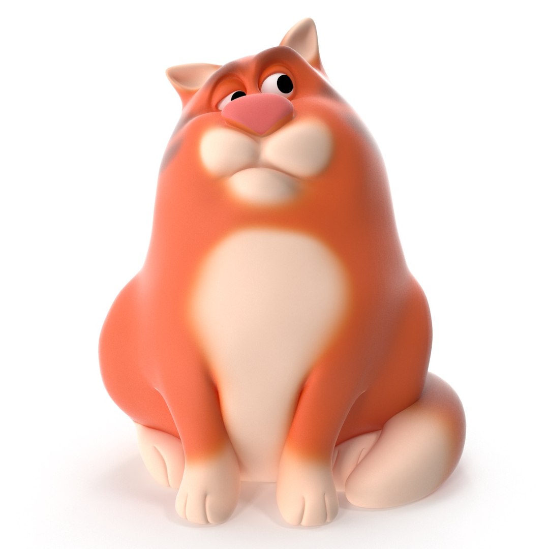 Fat Cat 3D - TurboSquid 1159177