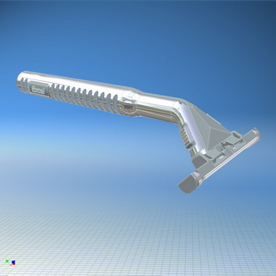 3ds Max Razor Gillette Sensor Excel