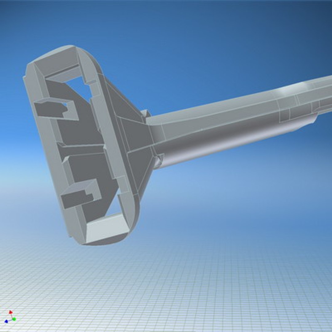 3ds max razor gillette sensor excel