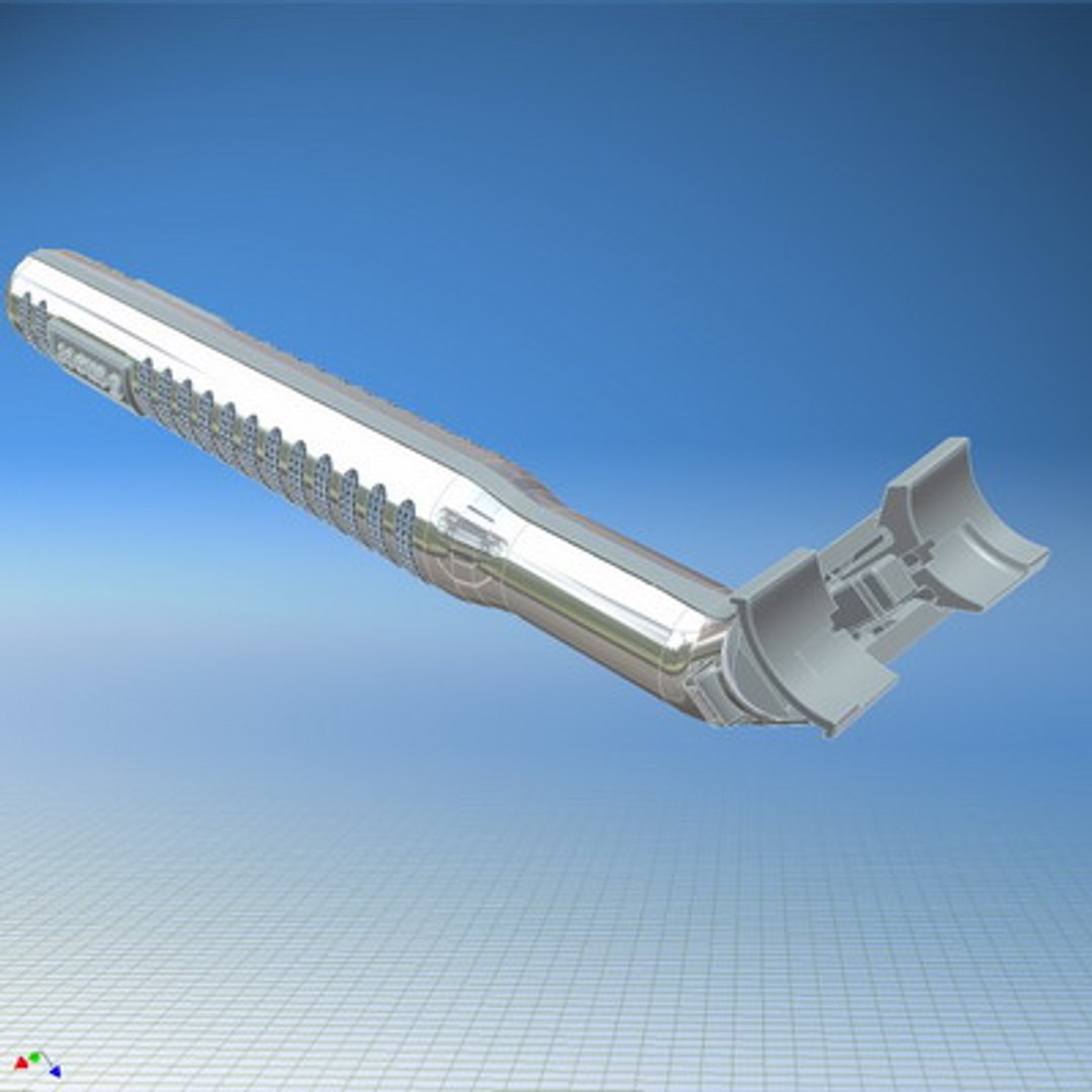 3ds Max Razor Gillette Sensor Excel