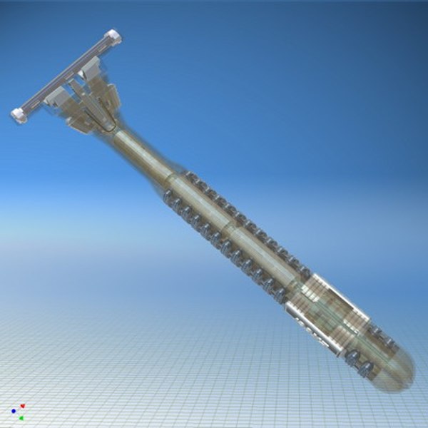 3ds max razor gillette sensor excel