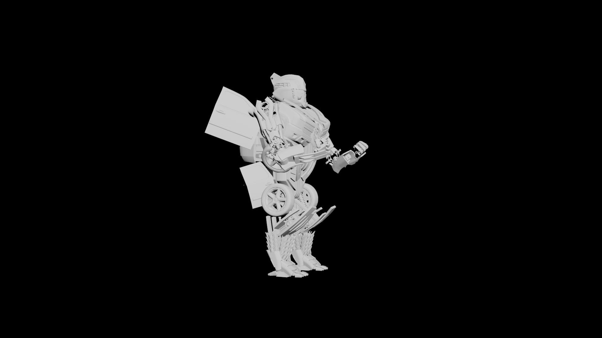 3d Model Autobot Bot