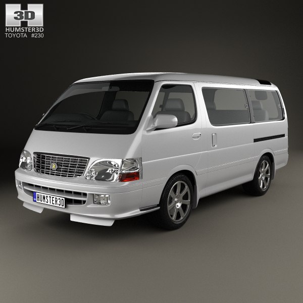 3D Hiace Models | TurboSquid