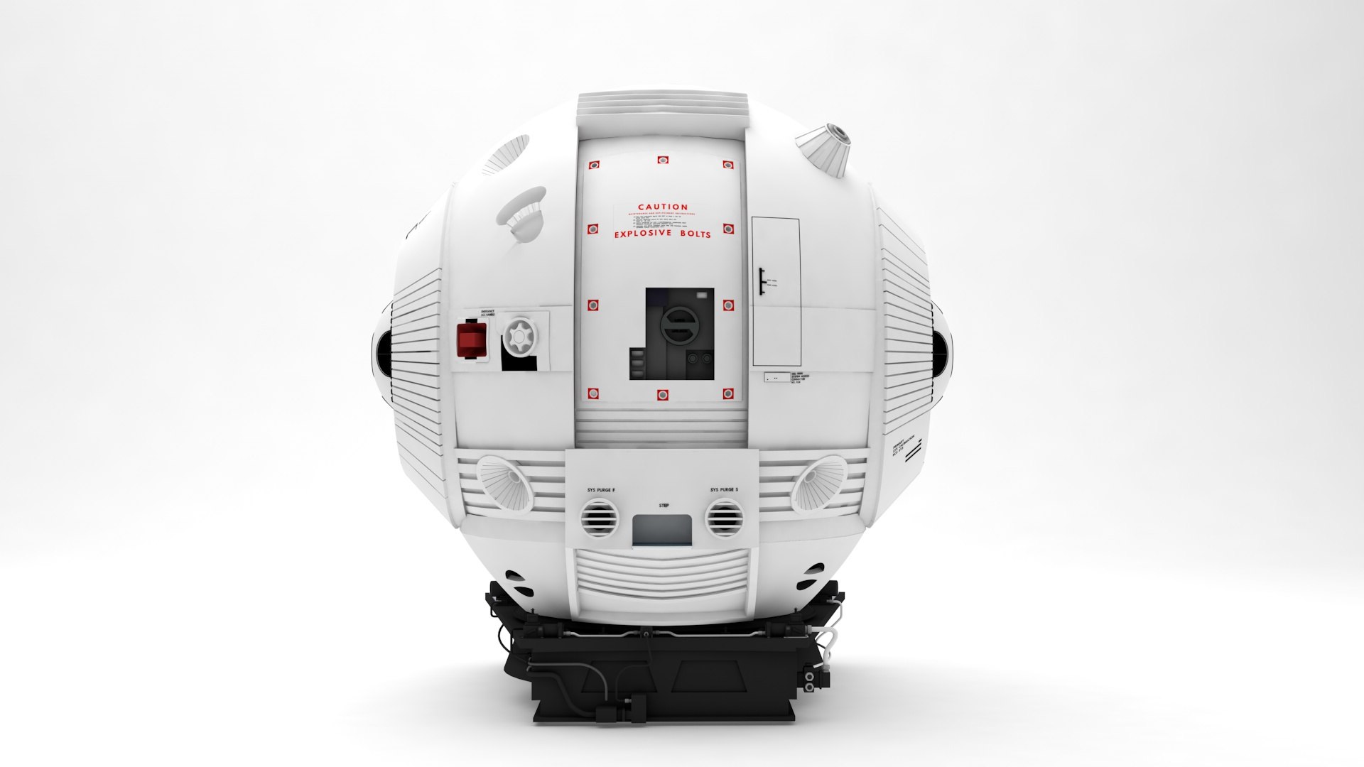 POD 2001 SPACE ODYSSEY 3D Model - TurboSquid 1817252