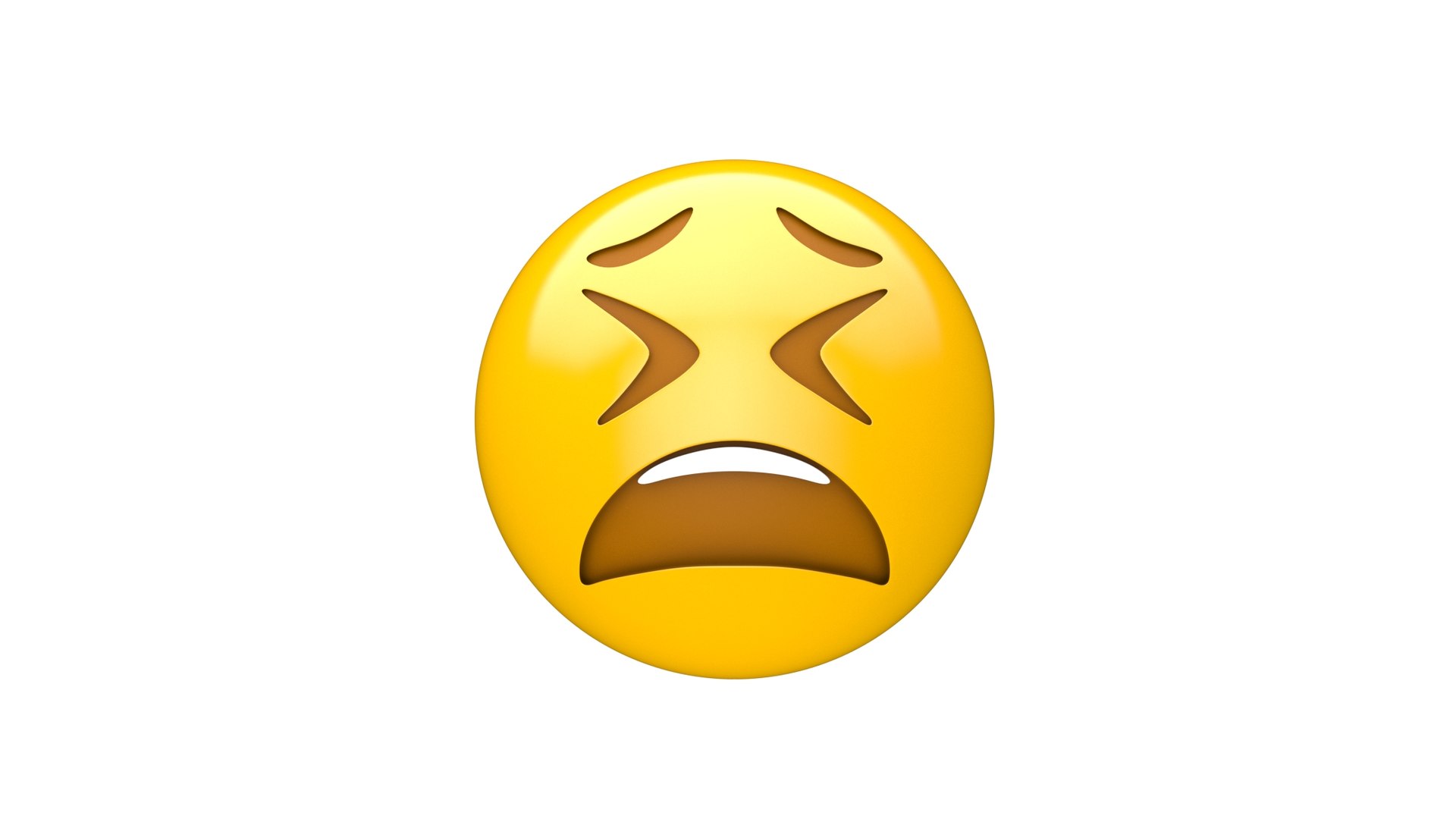 Apple Tired Face 3D model - TurboSquid 1778733