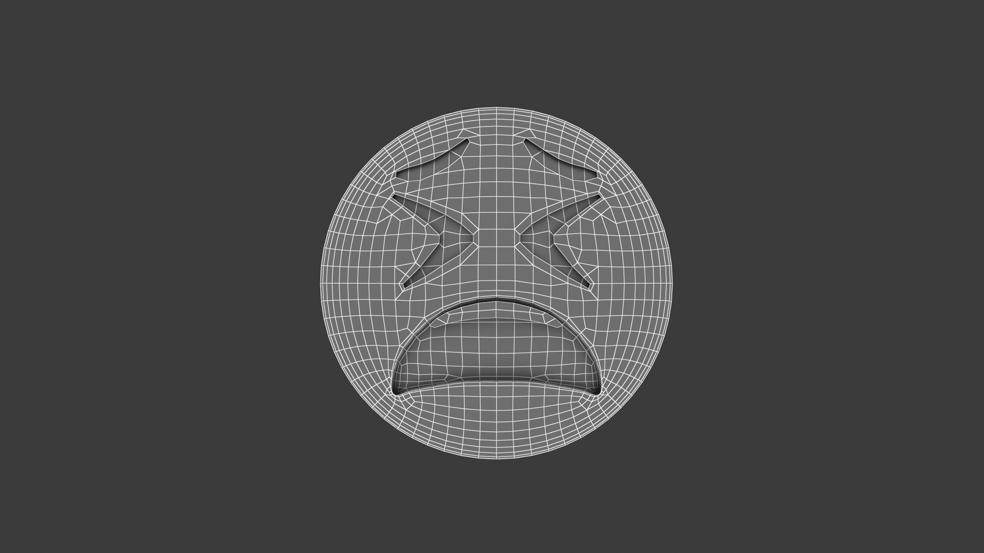 Apple Tired Face 3D model - TurboSquid 1778733