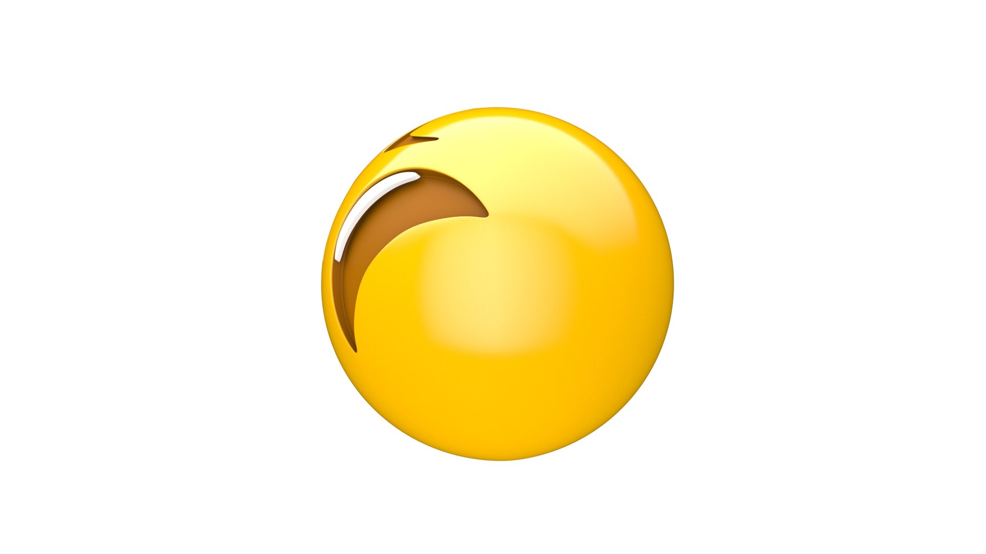 Apple Tired Face 3D model - TurboSquid 1778733