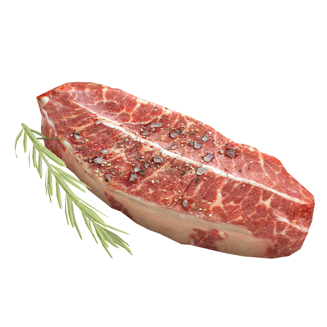 Meat Steak Rosemary Model - TurboSquid 1502428