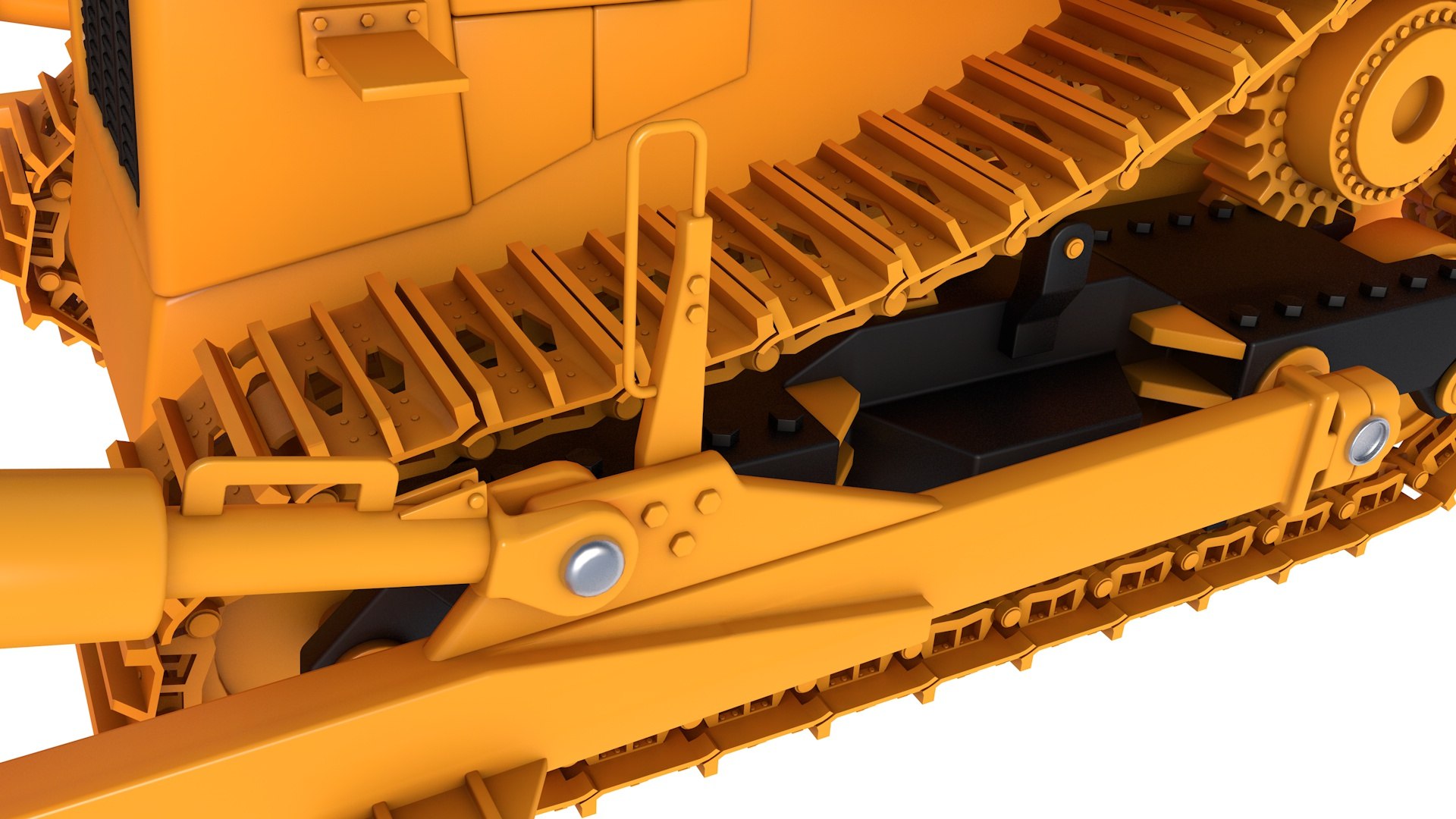 Tracked Dozer Model - TurboSquid 2089812