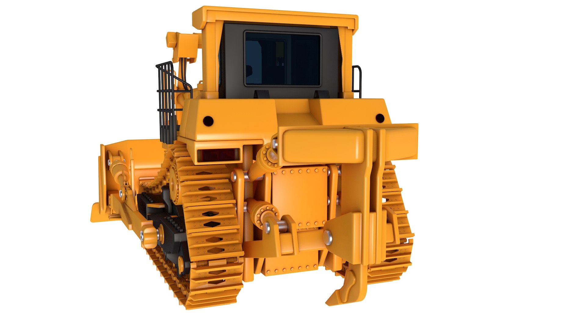 Tracked Dozer Model - TurboSquid 2089812