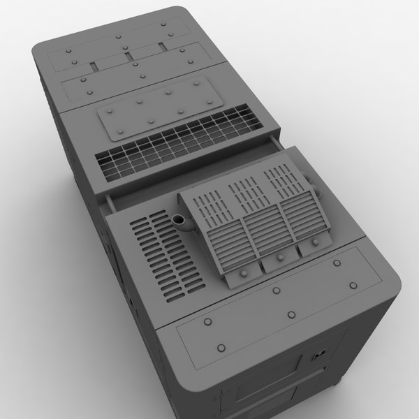 generator power electric 3d model