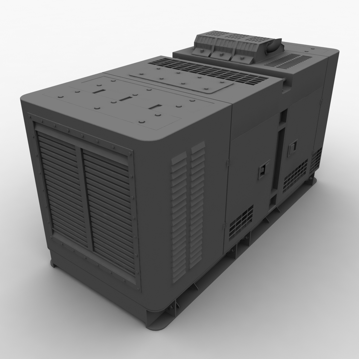 generator power electric 3d model