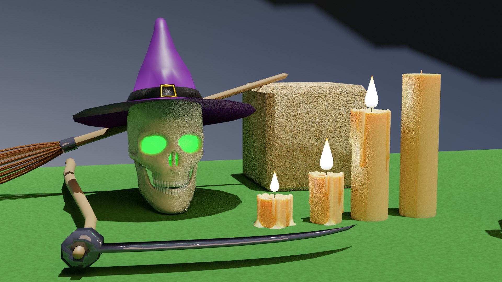 Halloween set 3D - TurboSquid 2136506