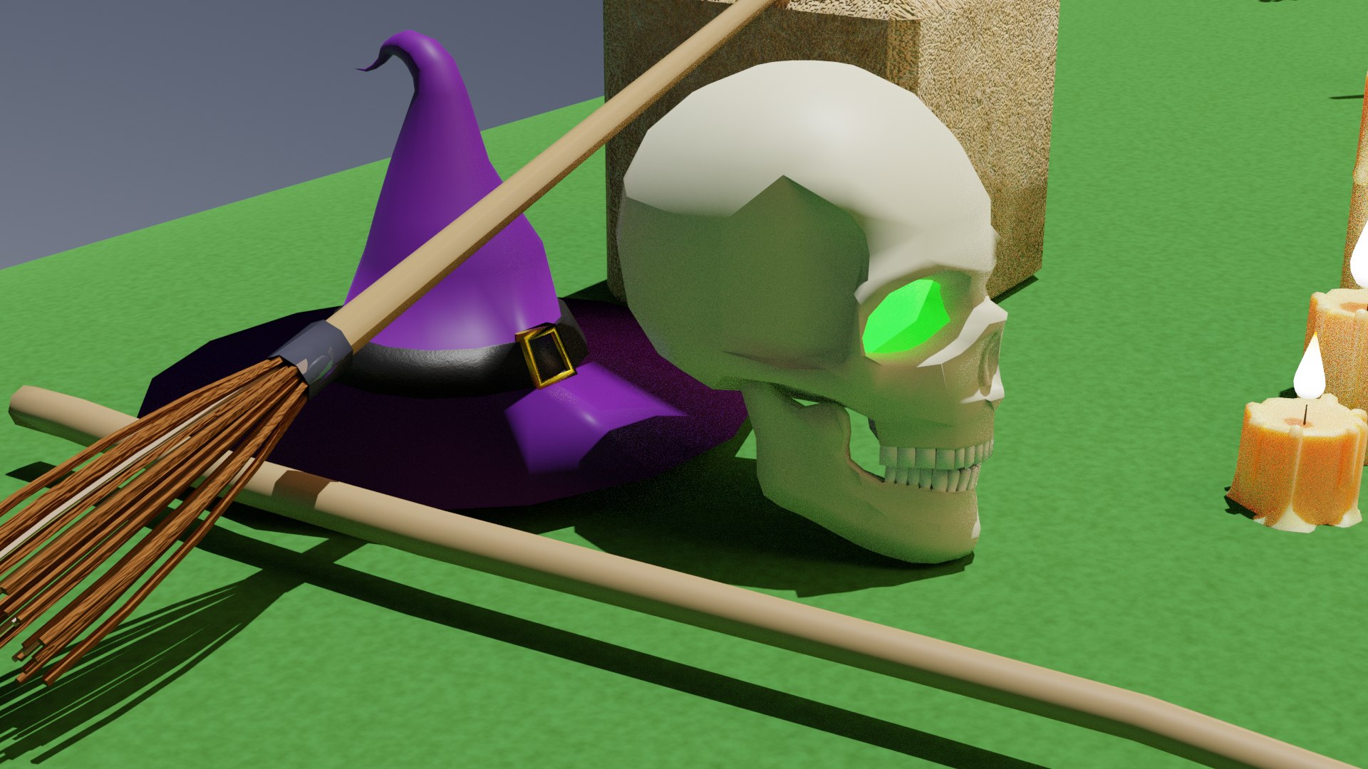 Halloween set 3D - TurboSquid 2136506