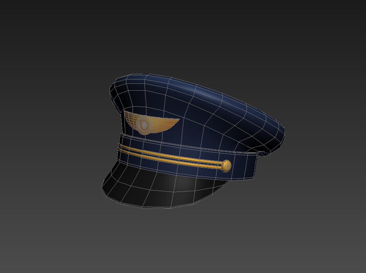 Pilot Hat Model - TurboSquid 1397458