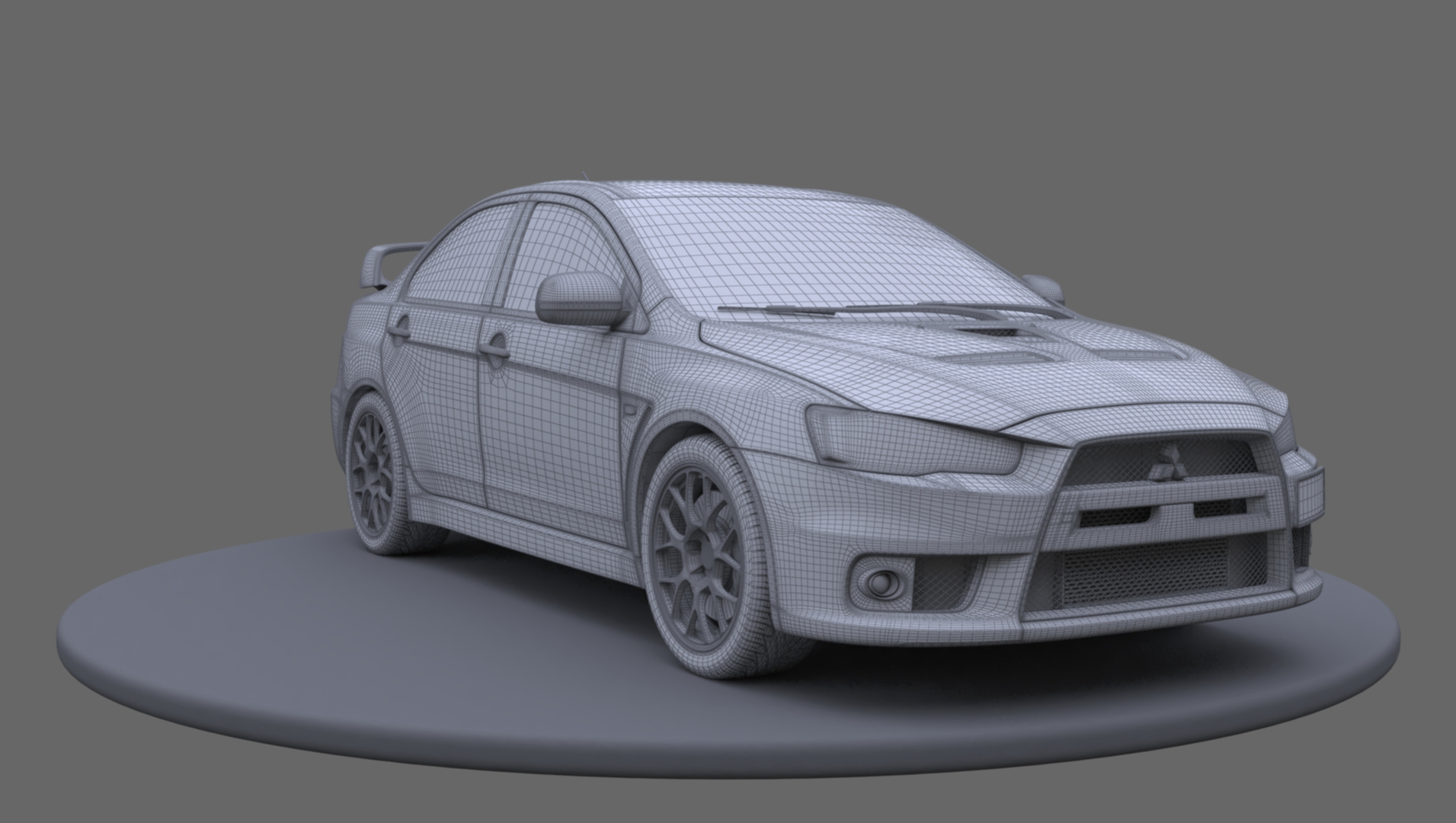 3D Model Mitsubishi Lancer Evolution X 2015 Last Edition - TurboSquid ...