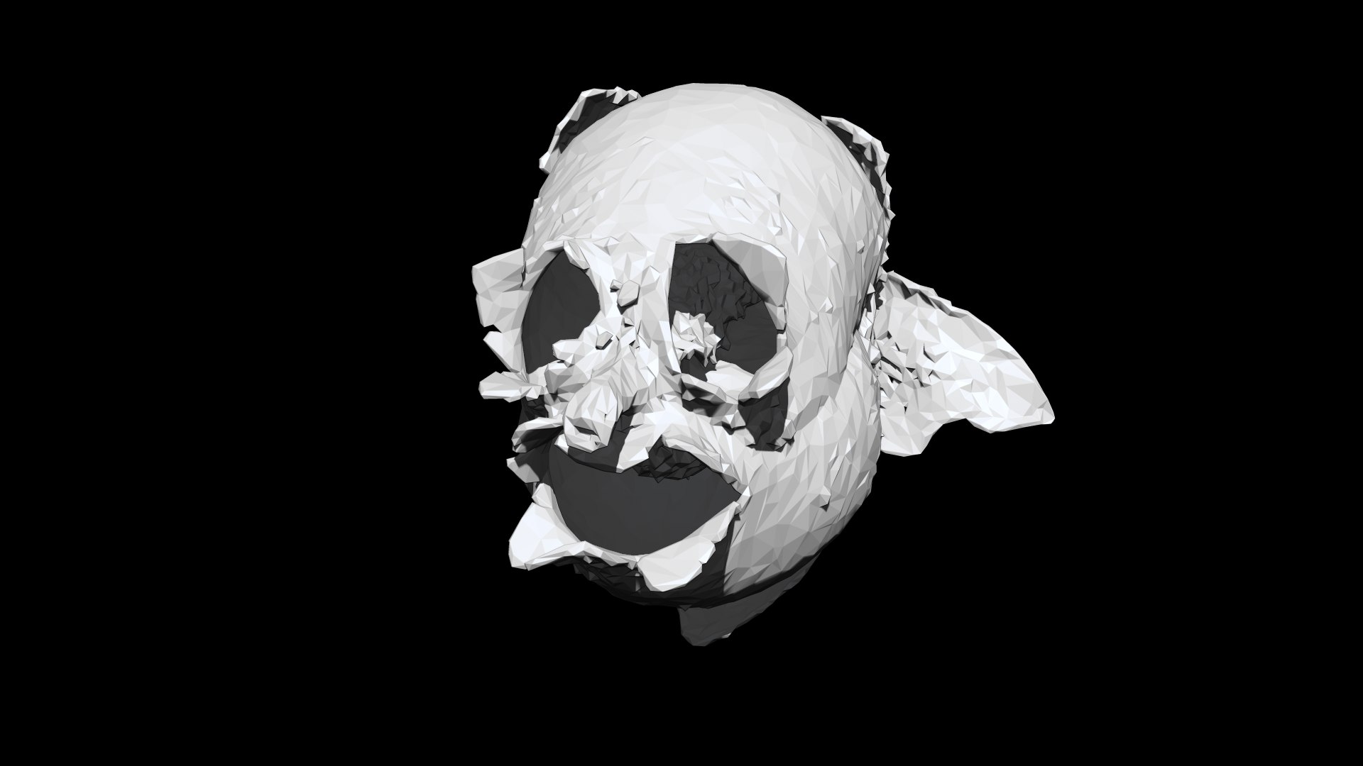 3D Model Antirrhinum Majus 3D CT Scan Model Decimate 3 Percent ...