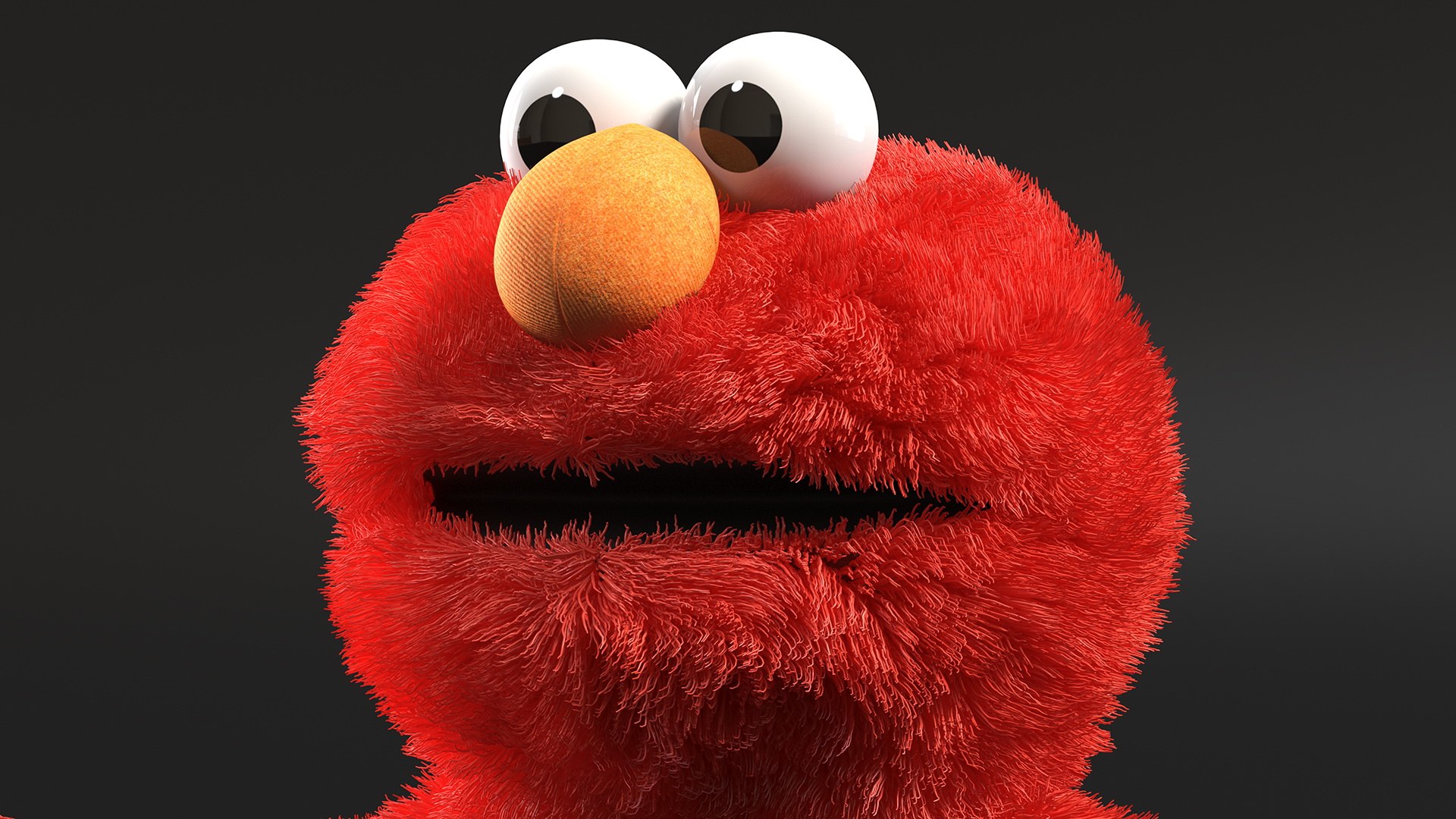 3D Elmo Hand Puppet Fur Model - TurboSquid 2006749