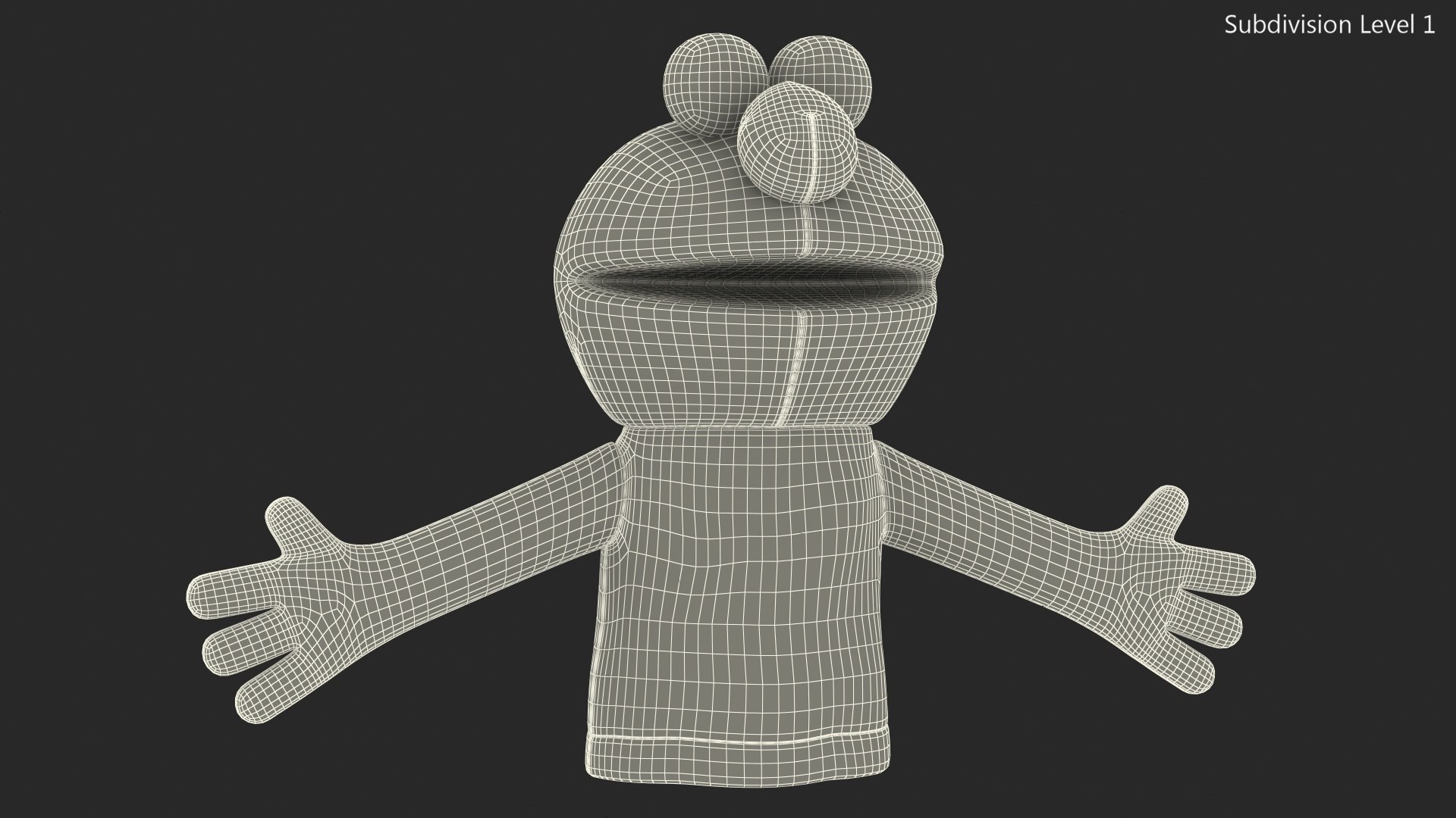 3D Elmo Hand Puppet Fur Model - TurboSquid 2006749