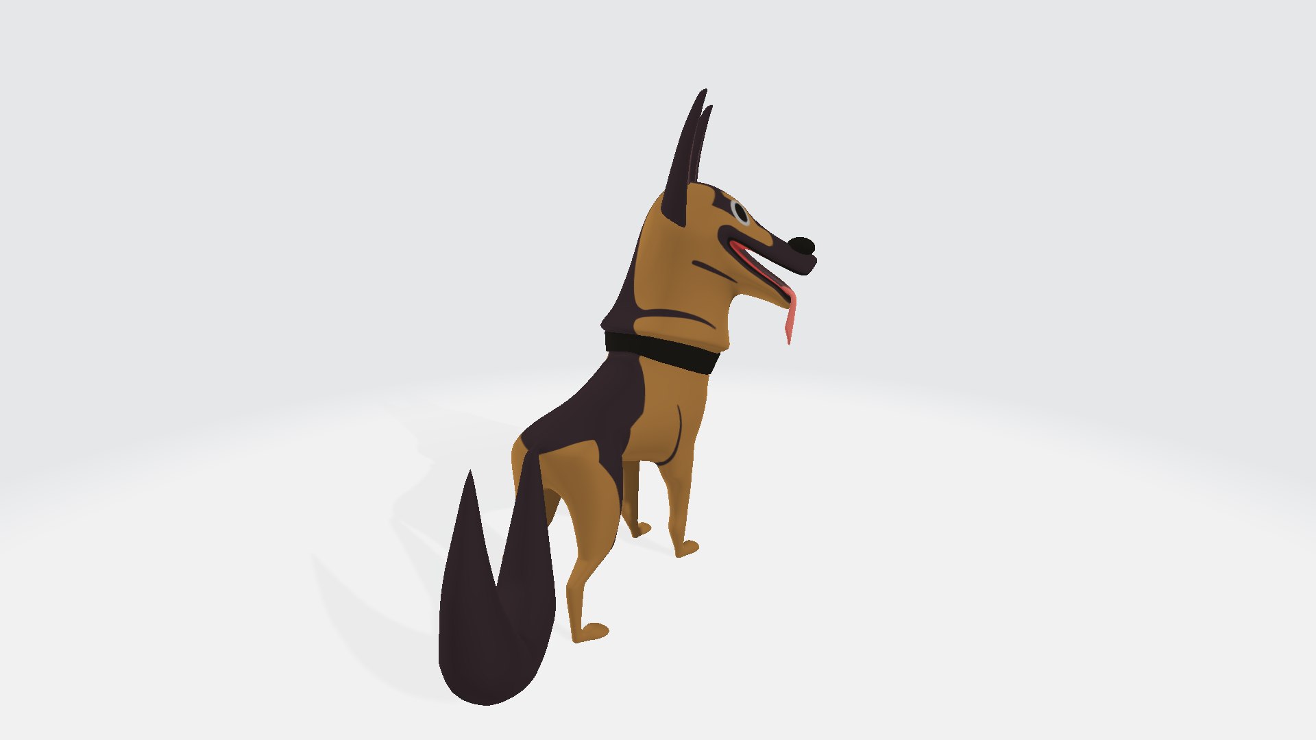 German Shephard Model - TurboSquid 2410862