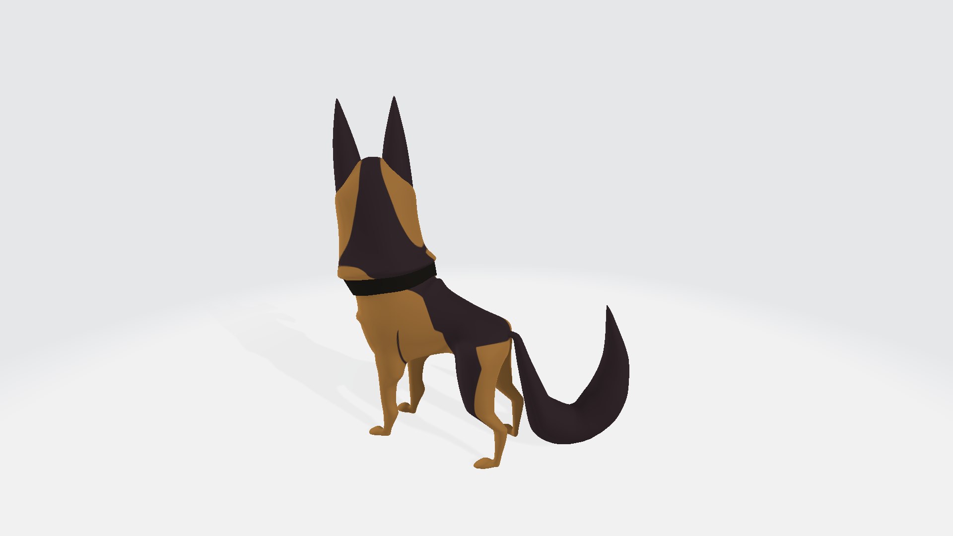 German Shephard Model - TurboSquid 2410862
