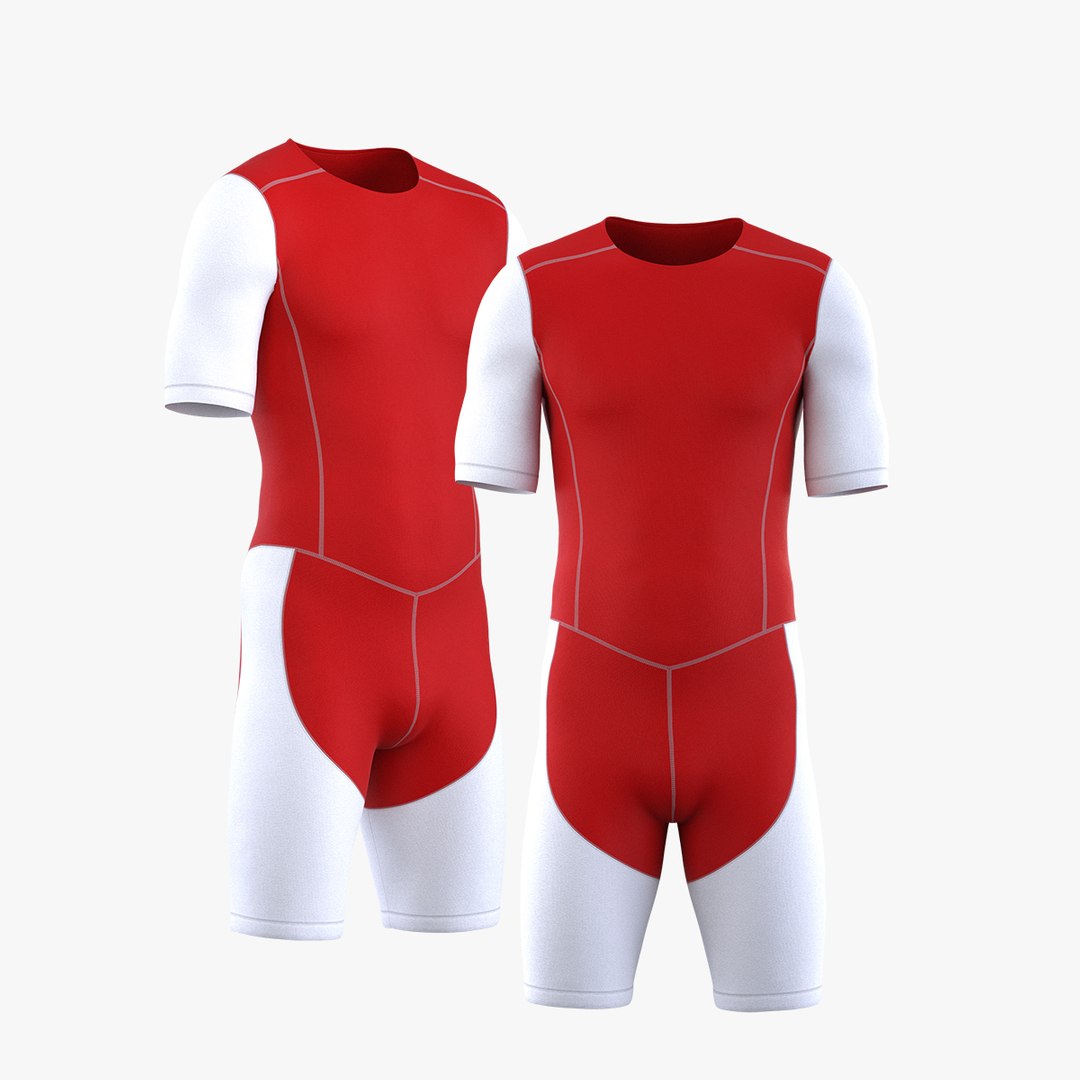 3D Professional Swimwear Full Body Bodywear For Man Tight Swimsuit ...