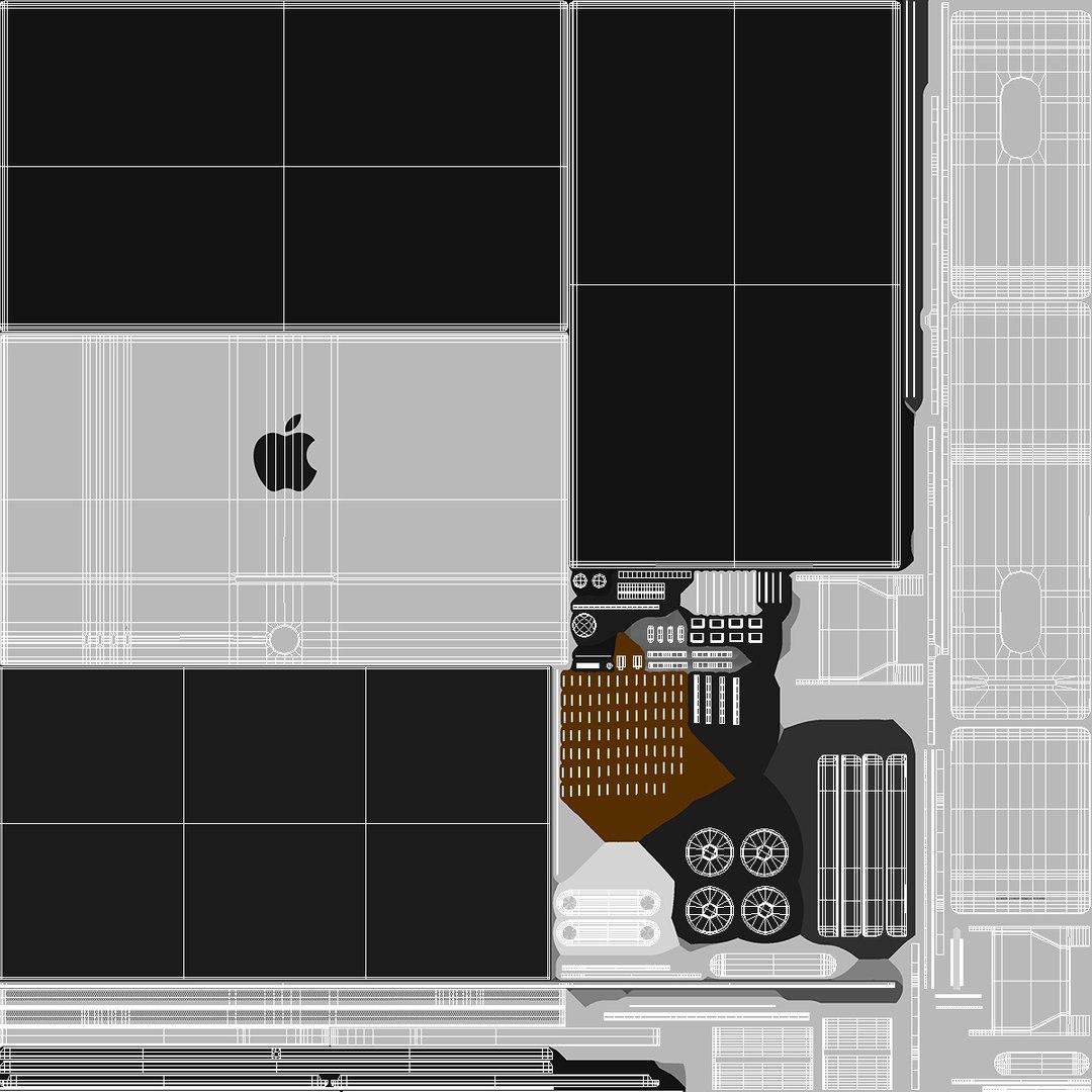 Apple Studio Display Tilt and Height Stand ON 3D model - TurboSquid 1881104