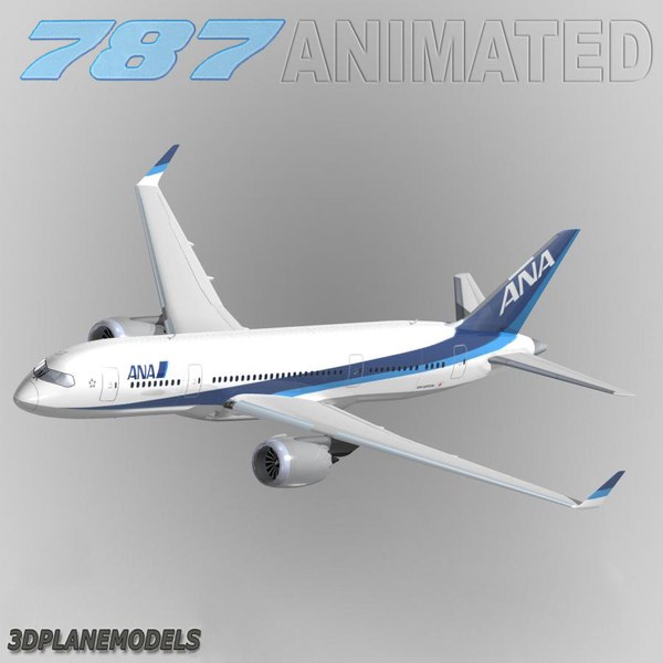 Boeing 787 3D Models for Download | TurboSquid