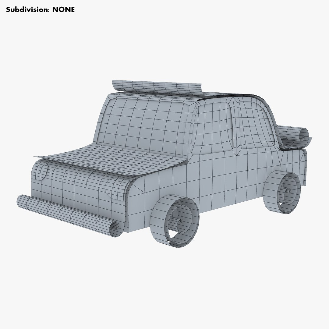 Car sedan paper v 3D model - TurboSquid 1546155
