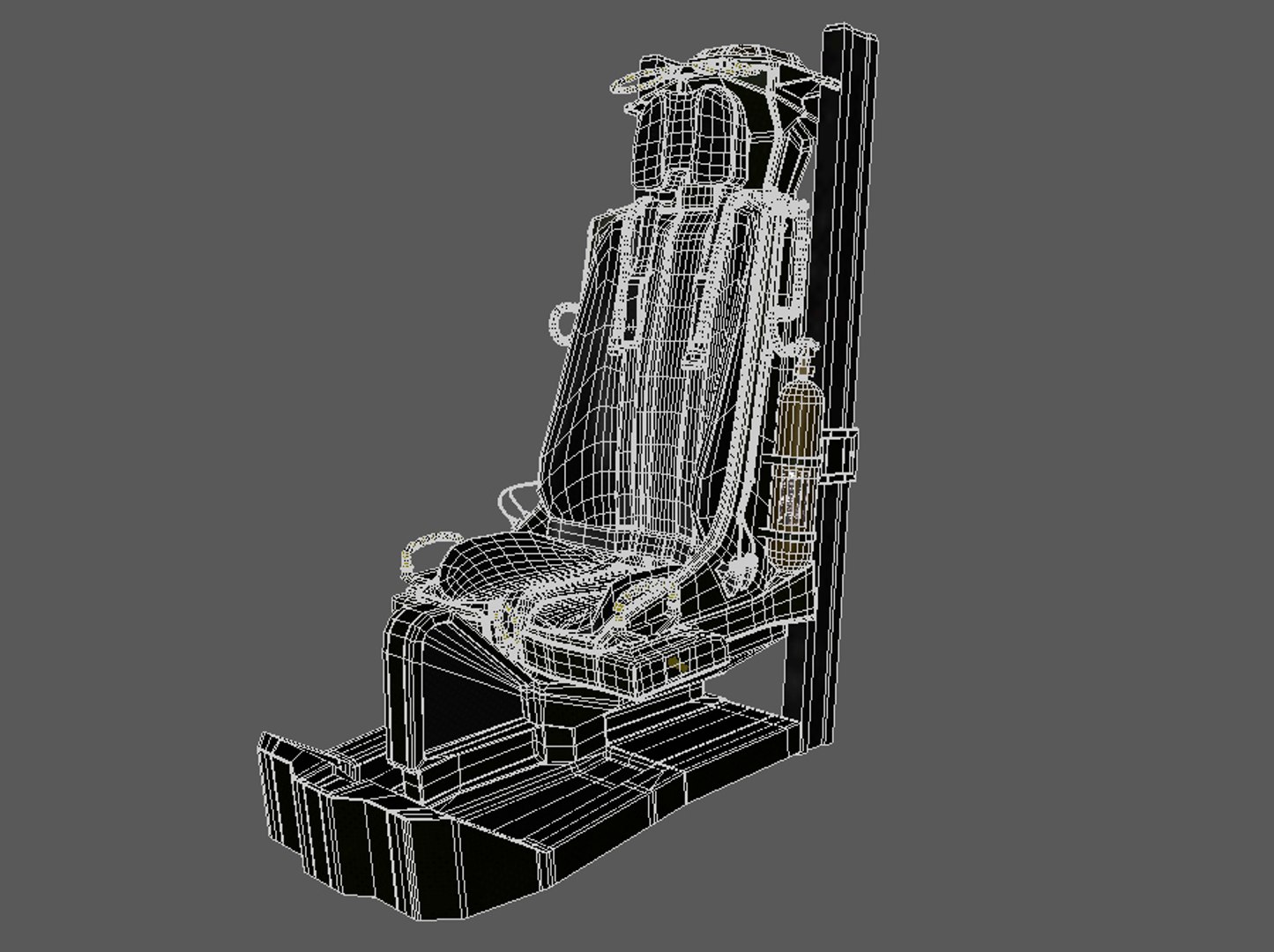 Ejection Seat 3d Model